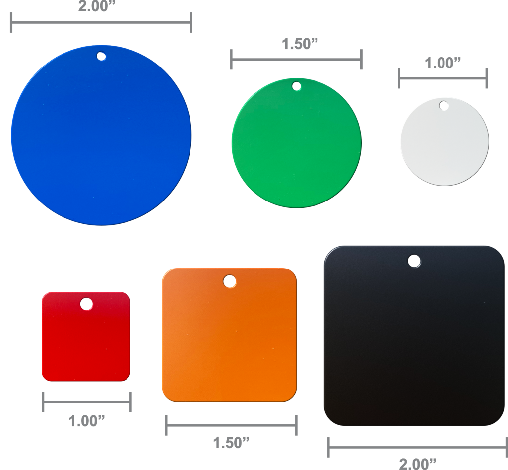 Industrial Plastic Tags (Engraved & Blank) - qbetags.com