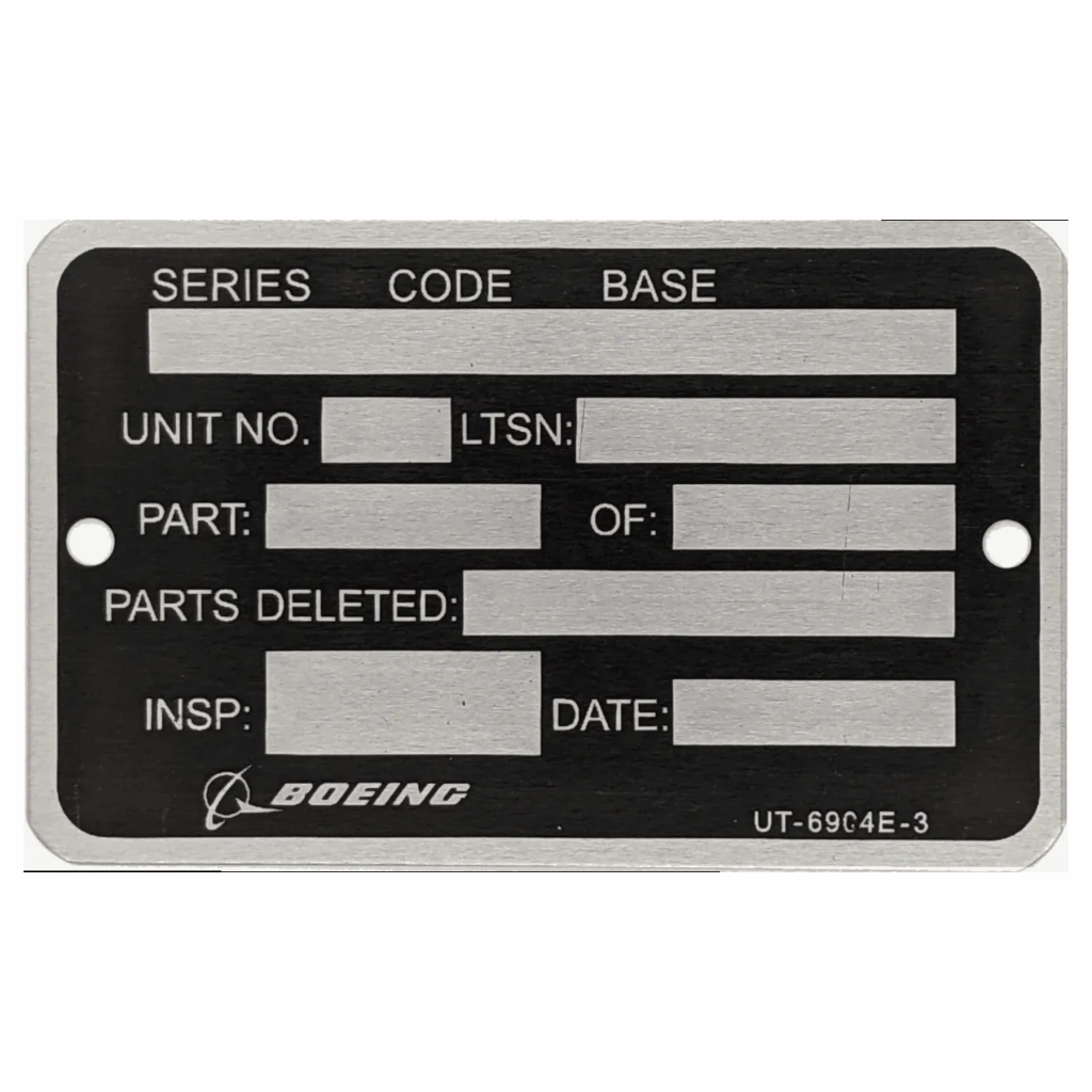 UT Tags (Boeing) - qbetags.com