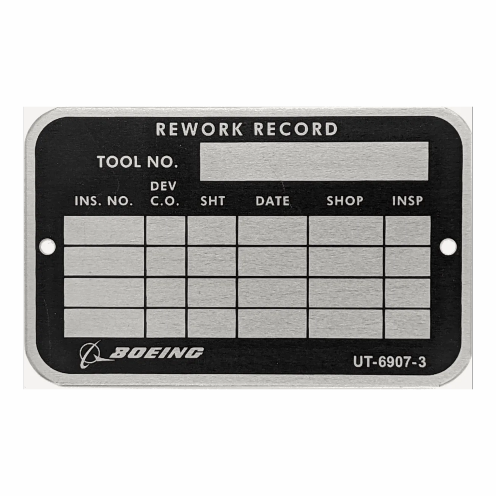 UT Tags (Boeing) - qbetags.com