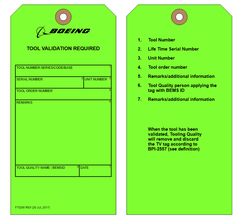 UT Tags (Boeing) - qbetags.com