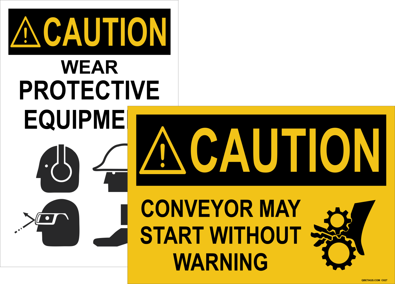 Caution Signs & Labels Archives - qbetags.com