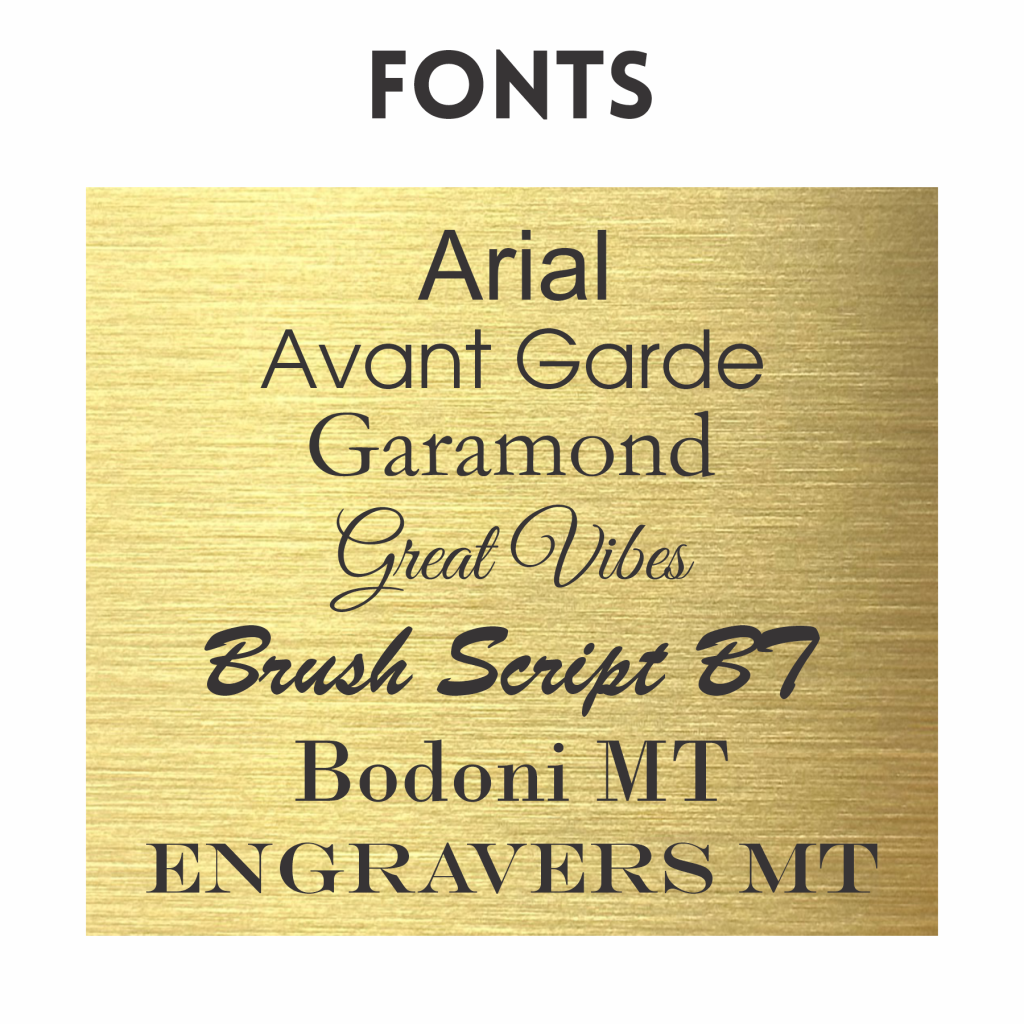 Engraved Decorative Tags - SHIPS WITHIN 48 HOURS!