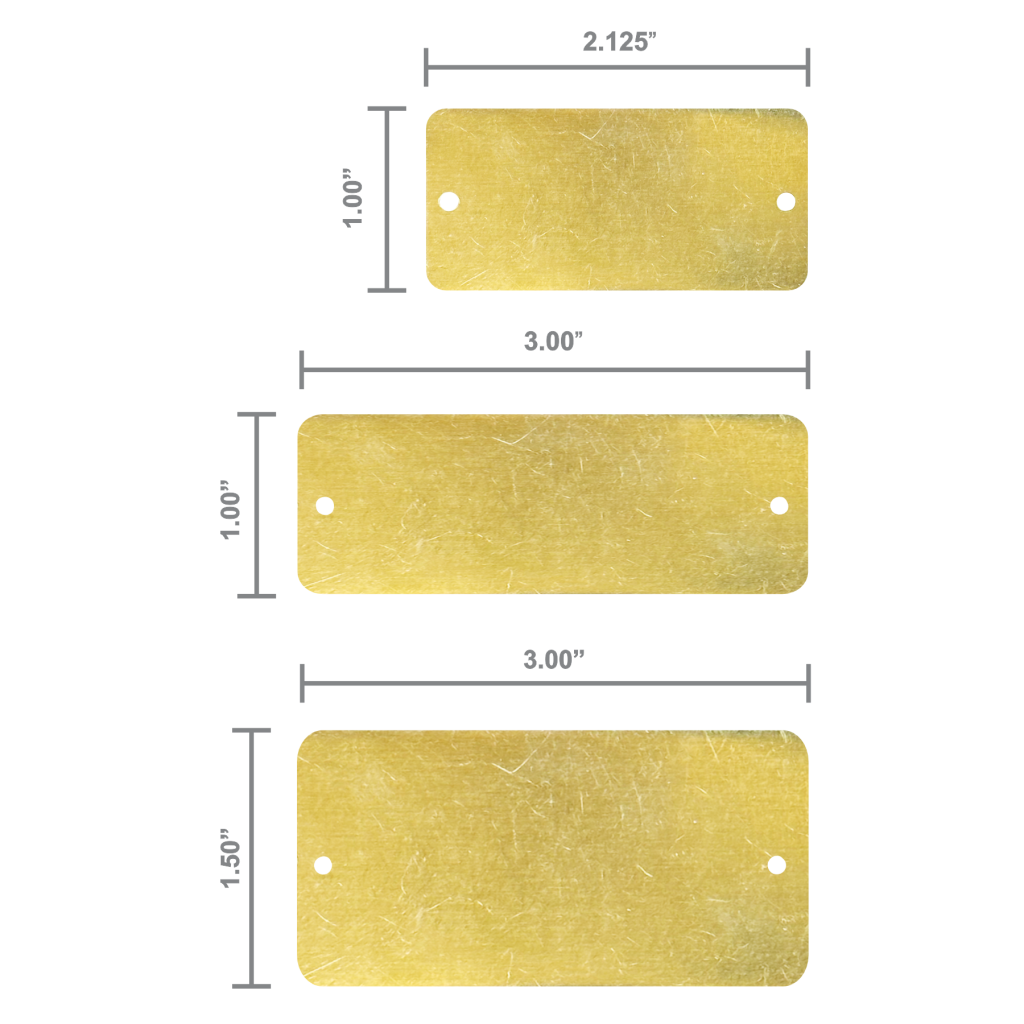 Industrial Metal Tags - QBE Tags