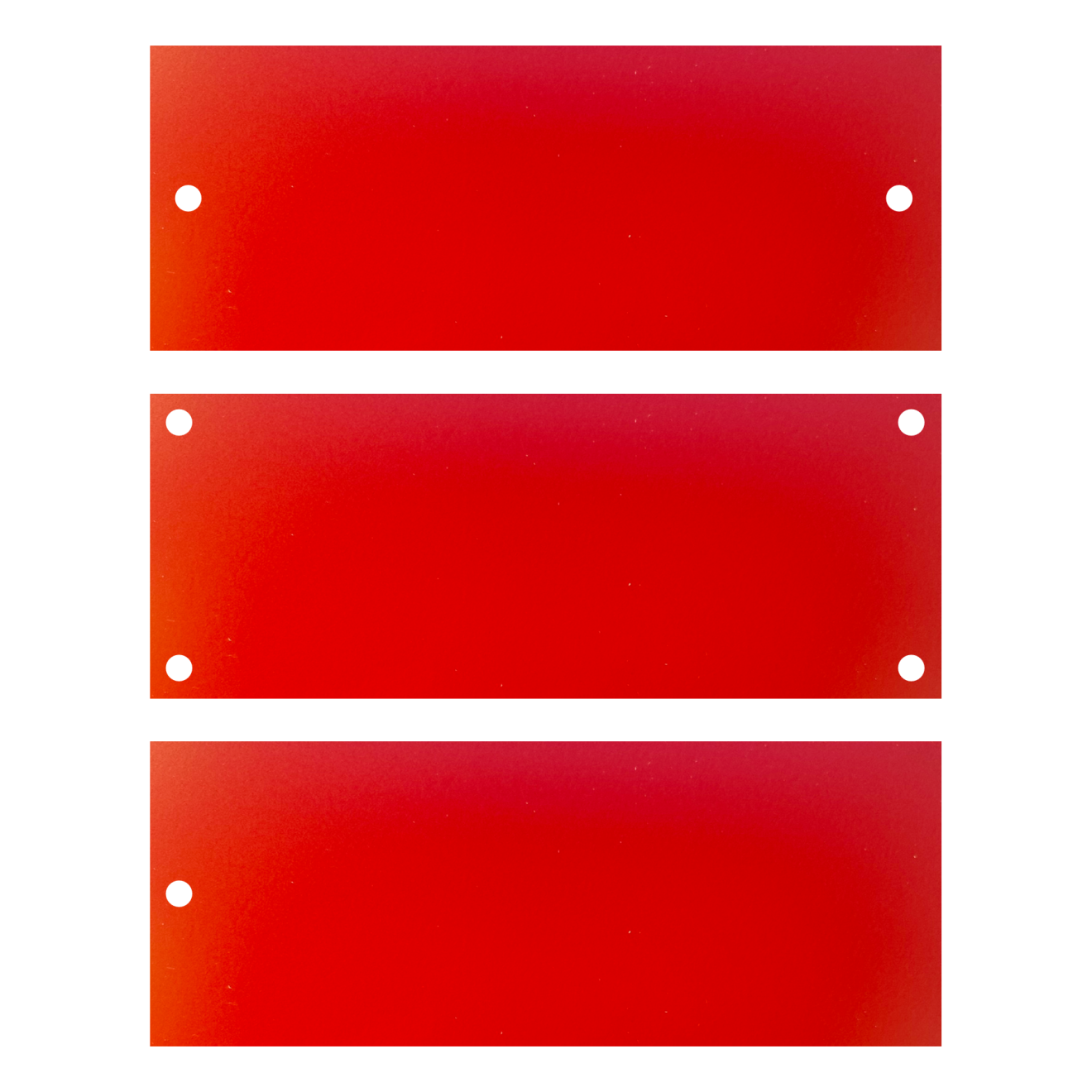 1/16" Blank Plastic Tags - Most orders ship within 48 hours!