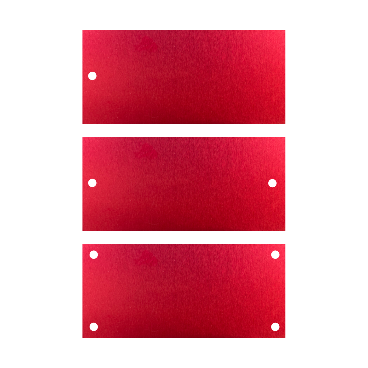 .030" Blank Anodized Aluminum Tags - Most orders ship 48 hours!