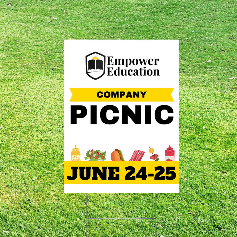 Yard Signs - Fast production! Most orders ship within 48 hours!