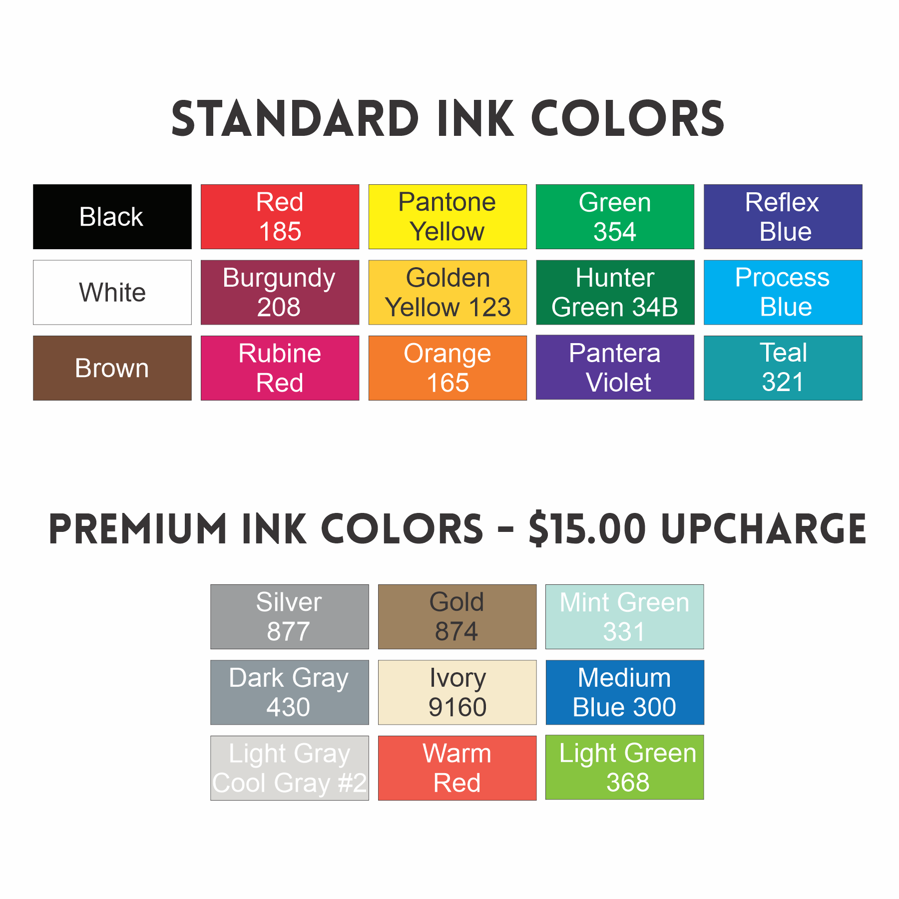 Asset Tags - Minimum 250 quantity