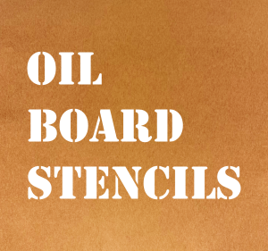 Oil Board Stencils - Fast Production! Ships with 48 hours!