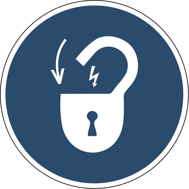 ISO Mandatory - Lock Out Electric Power - FAST PRODUCTION