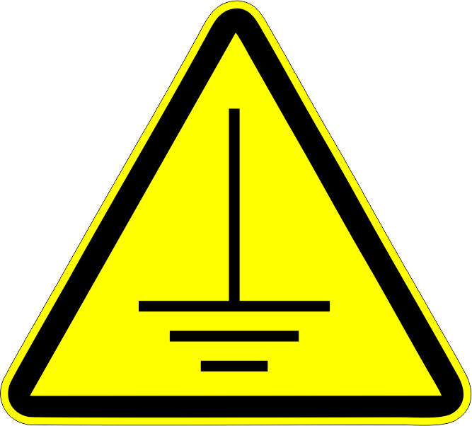 ISO Warning - Electrical Ground - FAST PRODUCTION